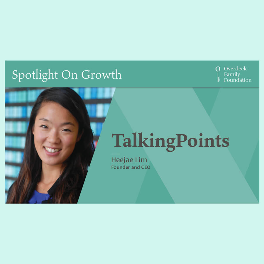 Spotlight On Growth: TalkingPoints | Overdeck Family Foundation